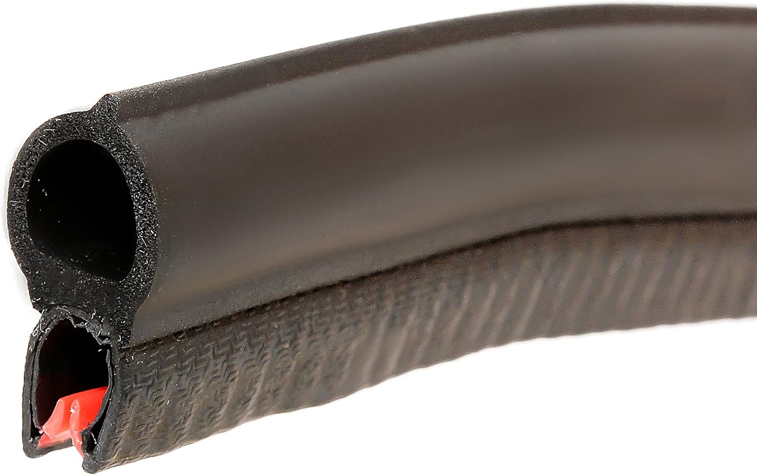 Vertical Bulb Trim Seal Bulb Height: 45/64" Edge Thickness: 1/64" to 9/ ...