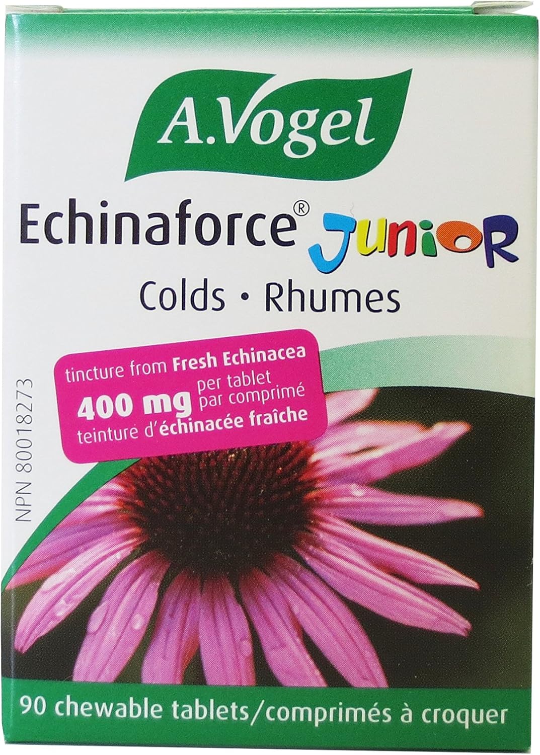 Amazon.com: A VOGEL Junior Echinaforce Chew, 90 CT: Health & Personal Care