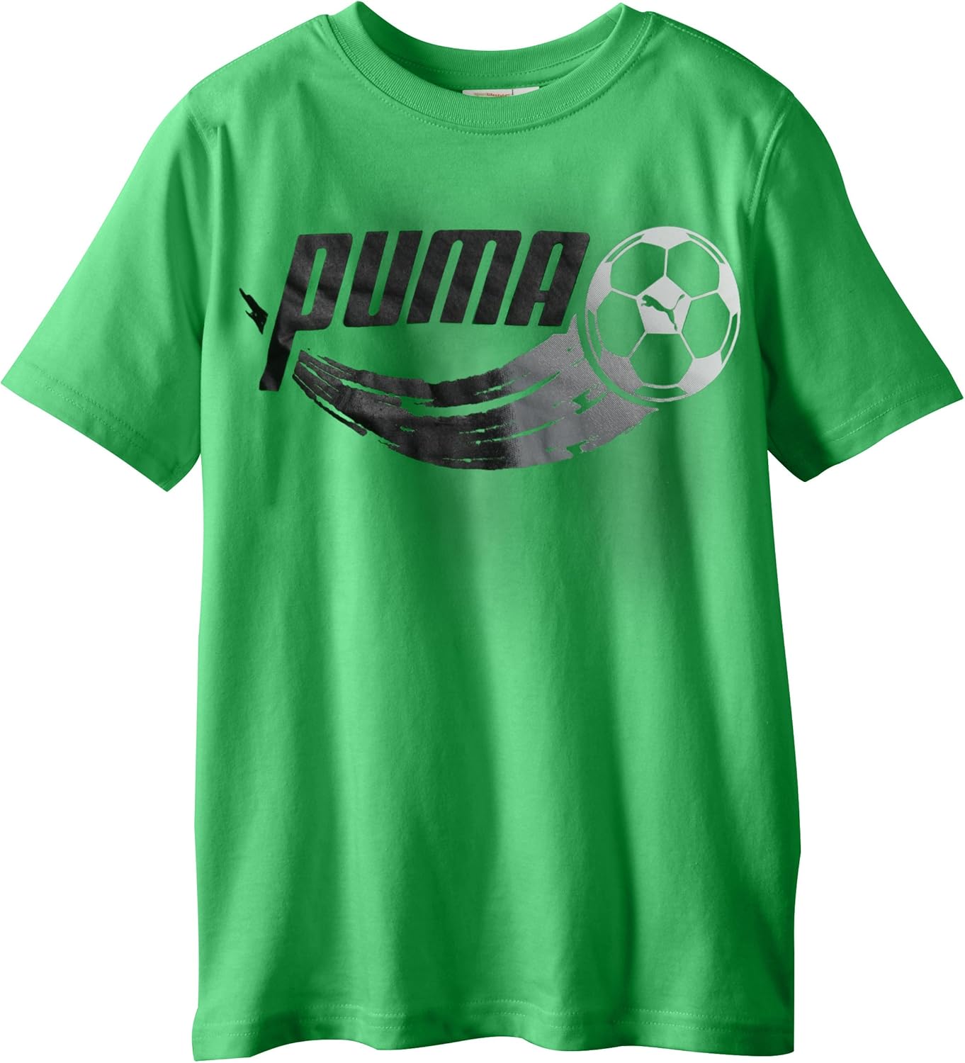 Amazon.com: PUMA Big Boys' Soccer Grade T-Shirt, Classic Green, Small ...