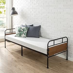 Amazon.com: Zinus Eli 30 Inch Wide Daybed Frame with Mattress Set ...