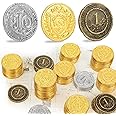 Amazon.com: Byhoo 50 PCS Metal DND Coins, 1.2" Gold Silver Copper ...