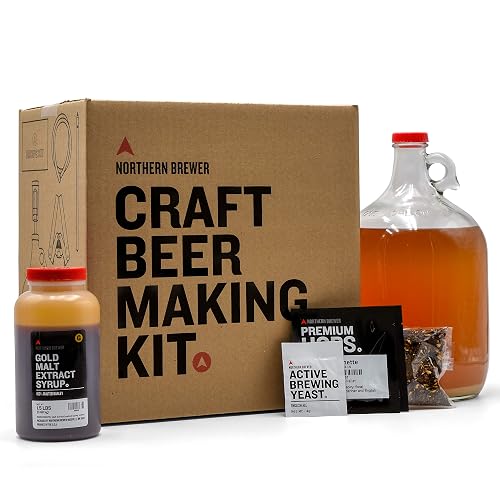 Northern Brewer - 1 Gallon Craft Beer Making Starter Kit, Equipment and ...