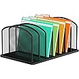 Amazon.com: MINDEPOT Desk File Organizer 7 Sections Upright Mesh File ...