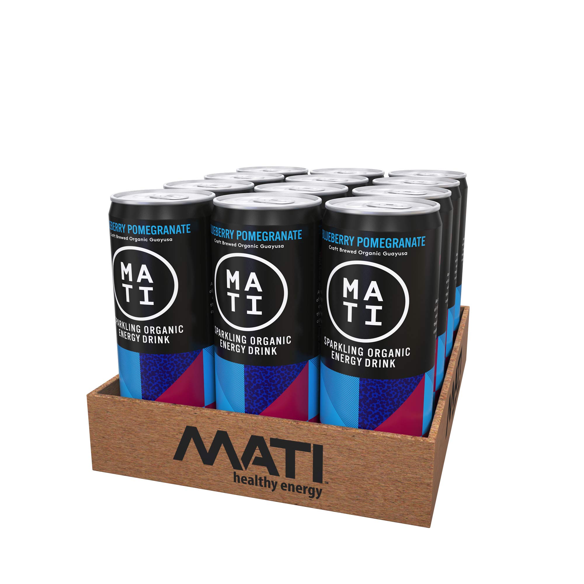 Amazon.com : MATI Sparkling Organic Energy Drink, All Natural Craft ...