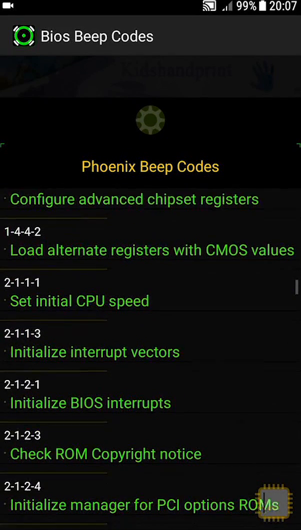 Bios Beep Codes Pro - App on Amazon Appstore