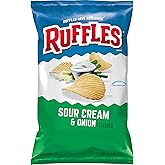 Amazon.com: Simply Ruffles Sea Salted Potato Chips, 8 Oz
