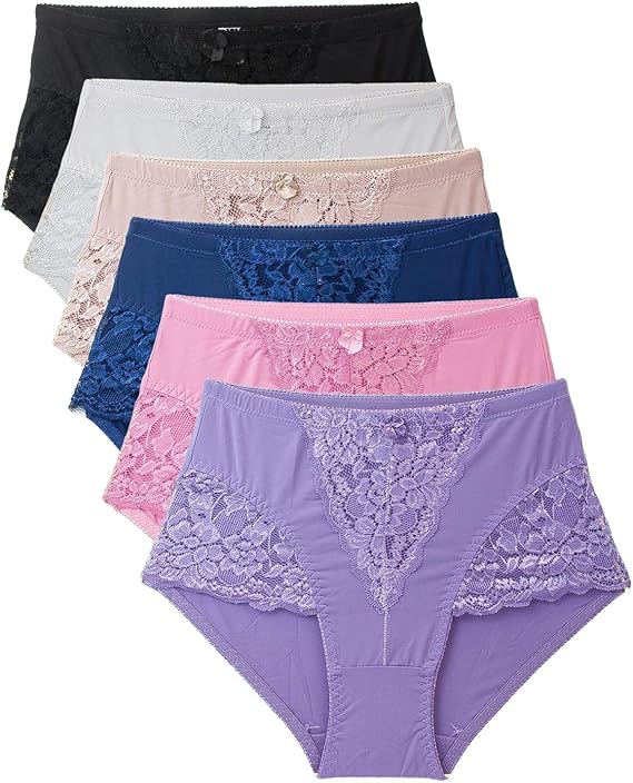 Barbra Calzones, 6Â unidades Satin cobertura total, Ceñidor Cobertura ...