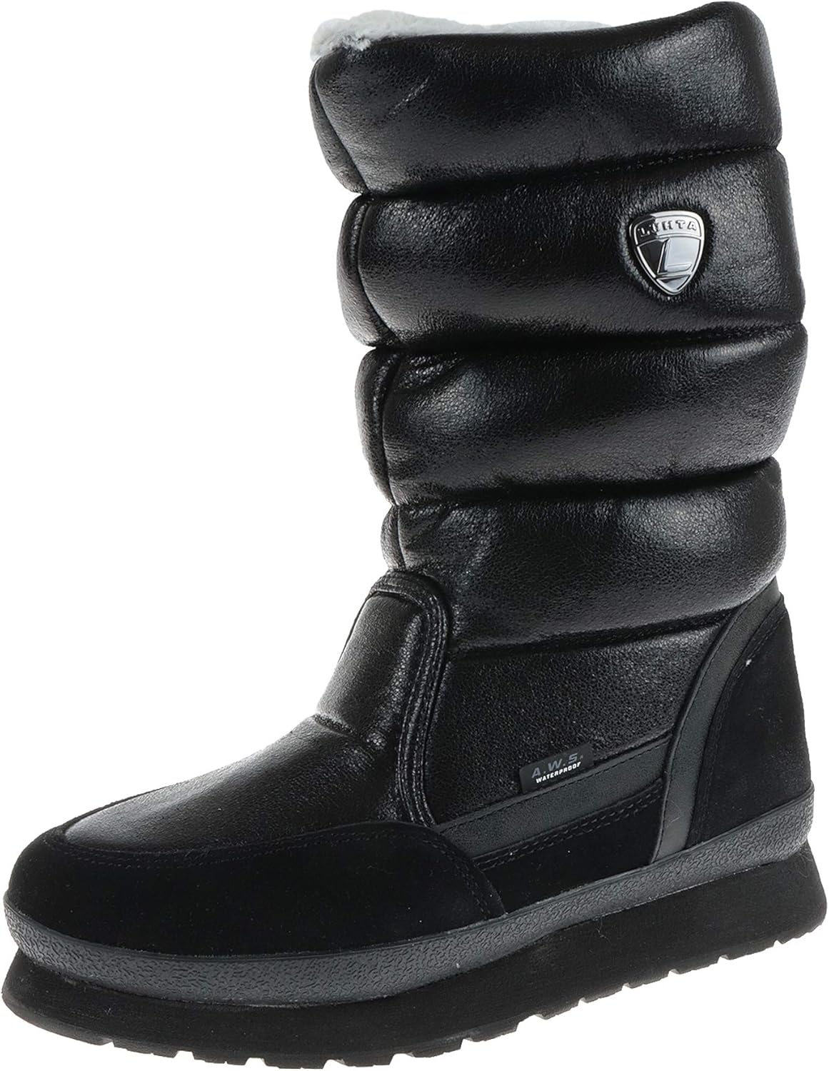 LUHTA Damen Winter Outdoor Stiefel Boots Winterstiefel Leenu Metallic ...