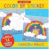 My First Color-By-Sticker Book - Butterflies & Bugs: T. Levy, Martha ...