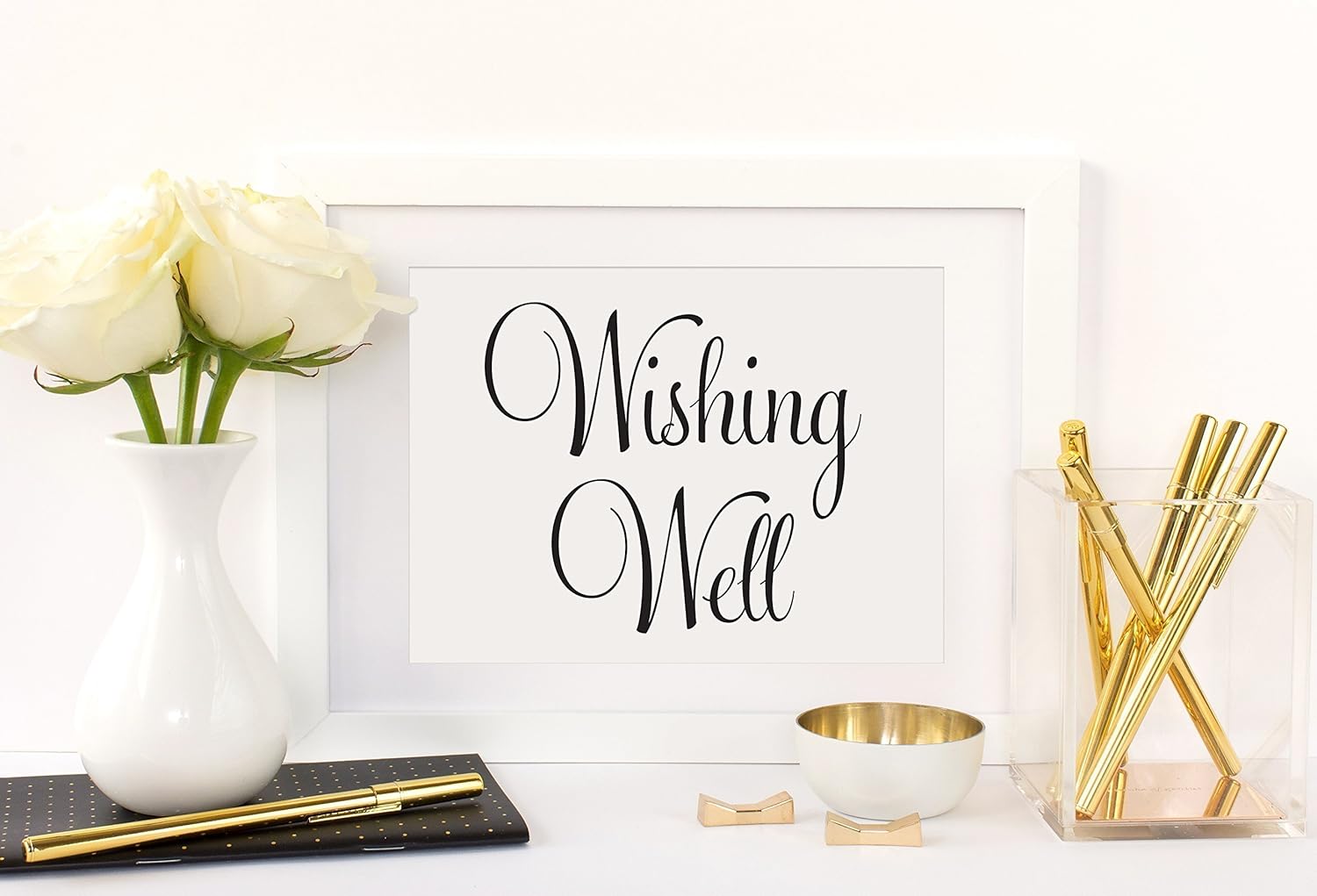 Amazon.com: Wedding Wishing Well Sign, Wedding Wishing Well Wedding ...