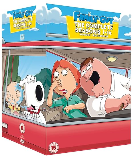 Family Guy: The Complete Series - Seasons 1 to 14 40-Disc Collector's ...