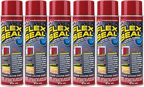Flex Seal 10 Oz Red Six Pack - - Amazon.com