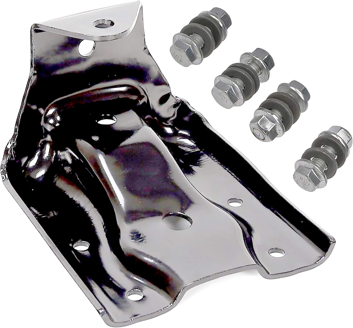 Amazon.com: APDTY 833143 Rear Of Rear Leaf Spring Steel Bracket With ...