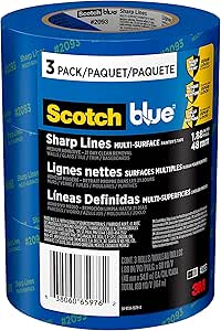 Scotch Painter's Tape 2093-48TC3 2093 Sharp Lines Multi-Surface ...