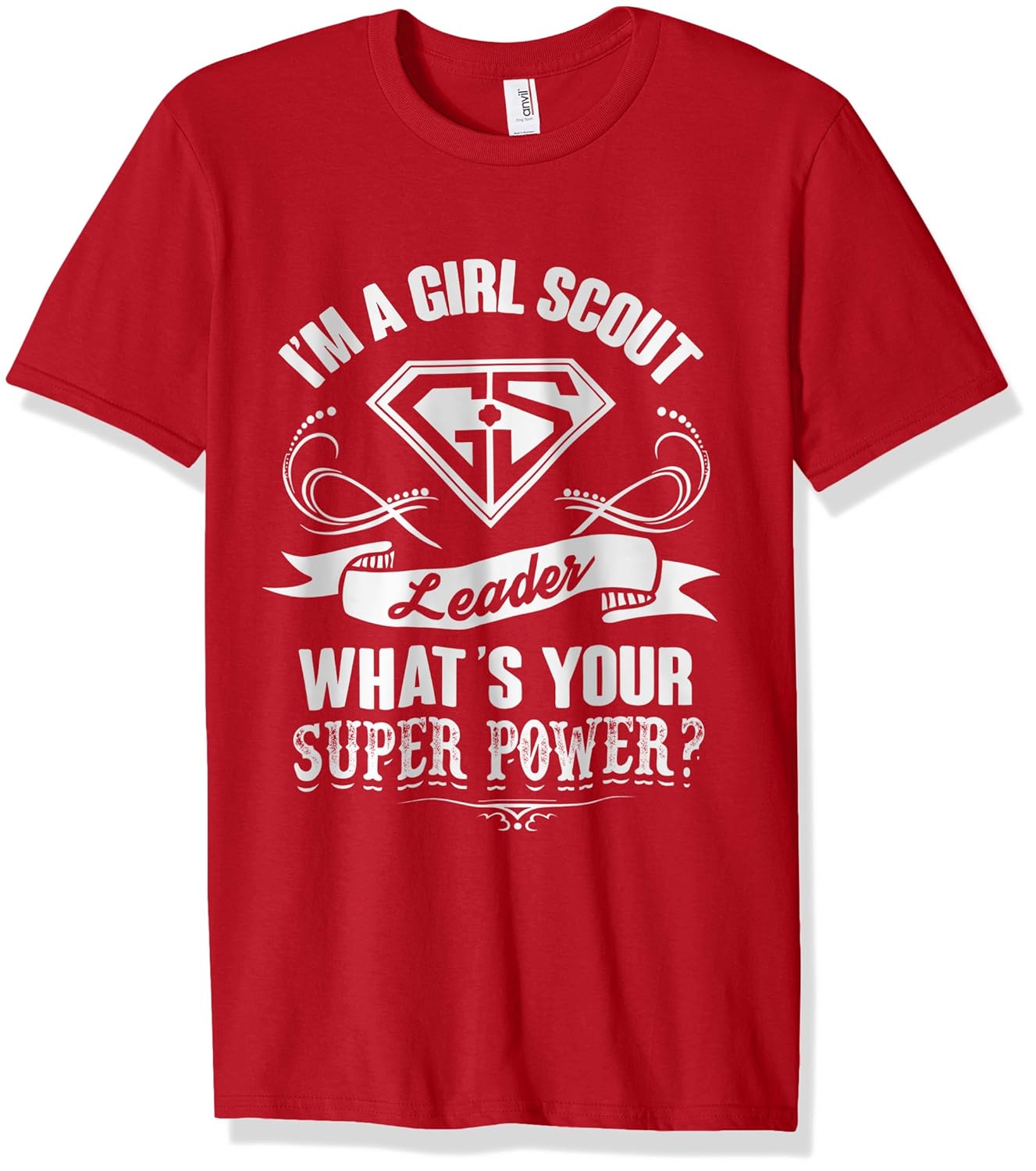Girl scout leader Whats your super power – Scout T shirt-Vaci – Vaciuk