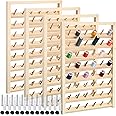 Amazon.com: 4 Pieces 48 Spool Wooden Thread Holder Wall Mounted Thread ...