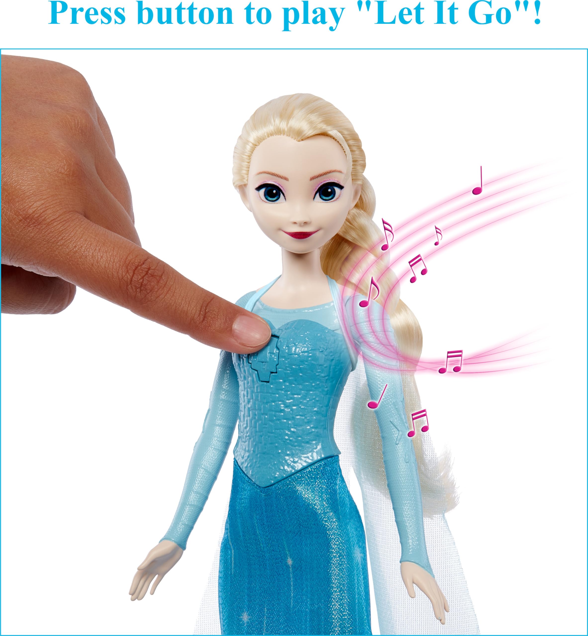 Mua Mattel Disney Frozen Toys, Singing Elsa Doll with Signature ...