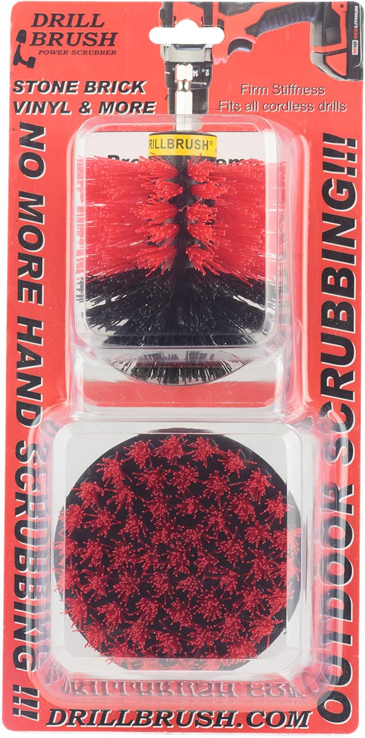 Farm – Horse – Barn – Outdoor – Cleaning Supplies – Drill Brush – Stiff ...