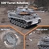 Supdex 1:18 RC Tank, 2.4Ghz LCF WW2 German Tiger I Remote Control Tank ...