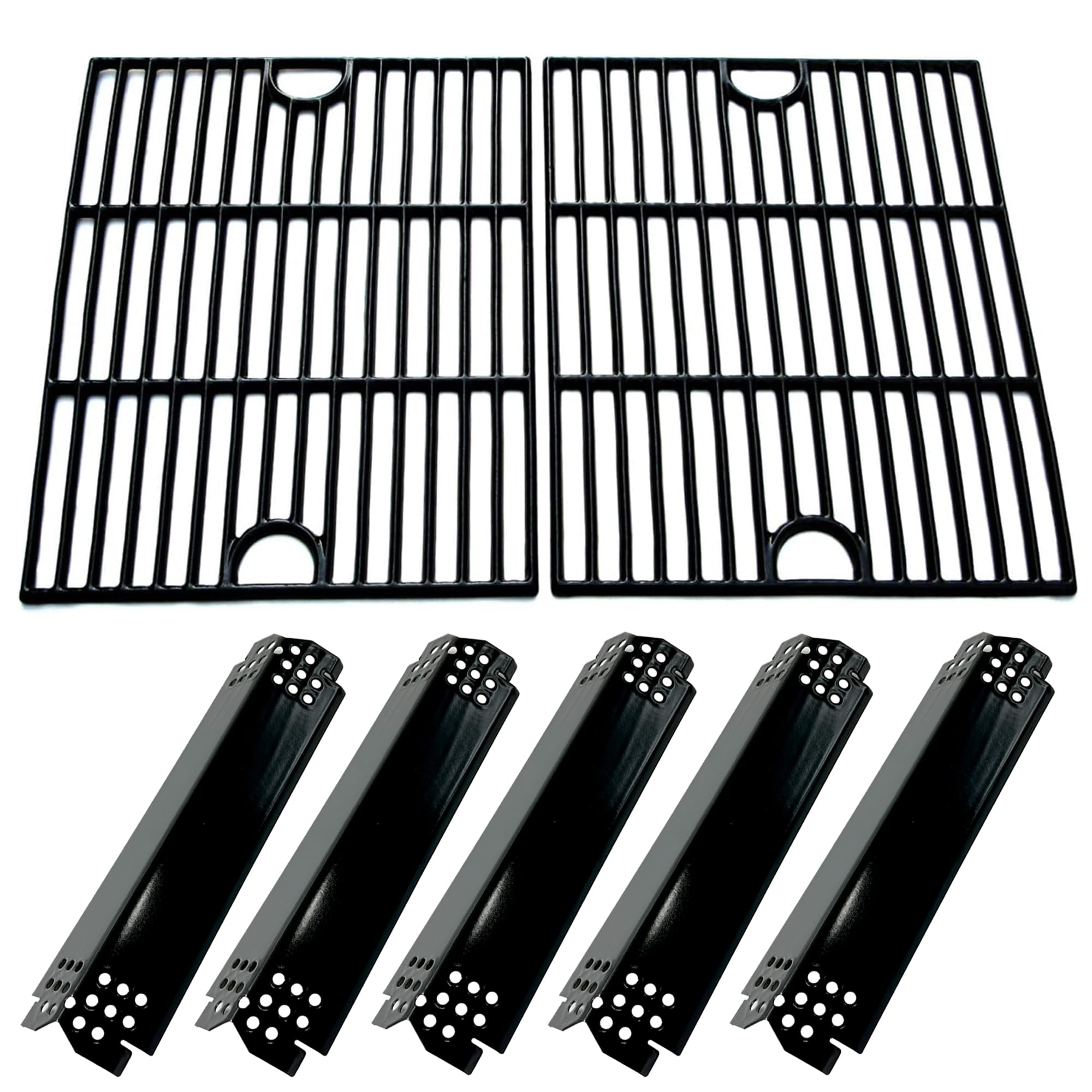 Direct Store DG265 Replacement Cast Iron Grill Grates & Porcelain Steel ...