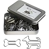 Amazon.com: Metal Dog Bone Paper Clips -Pewter & Antique Copper