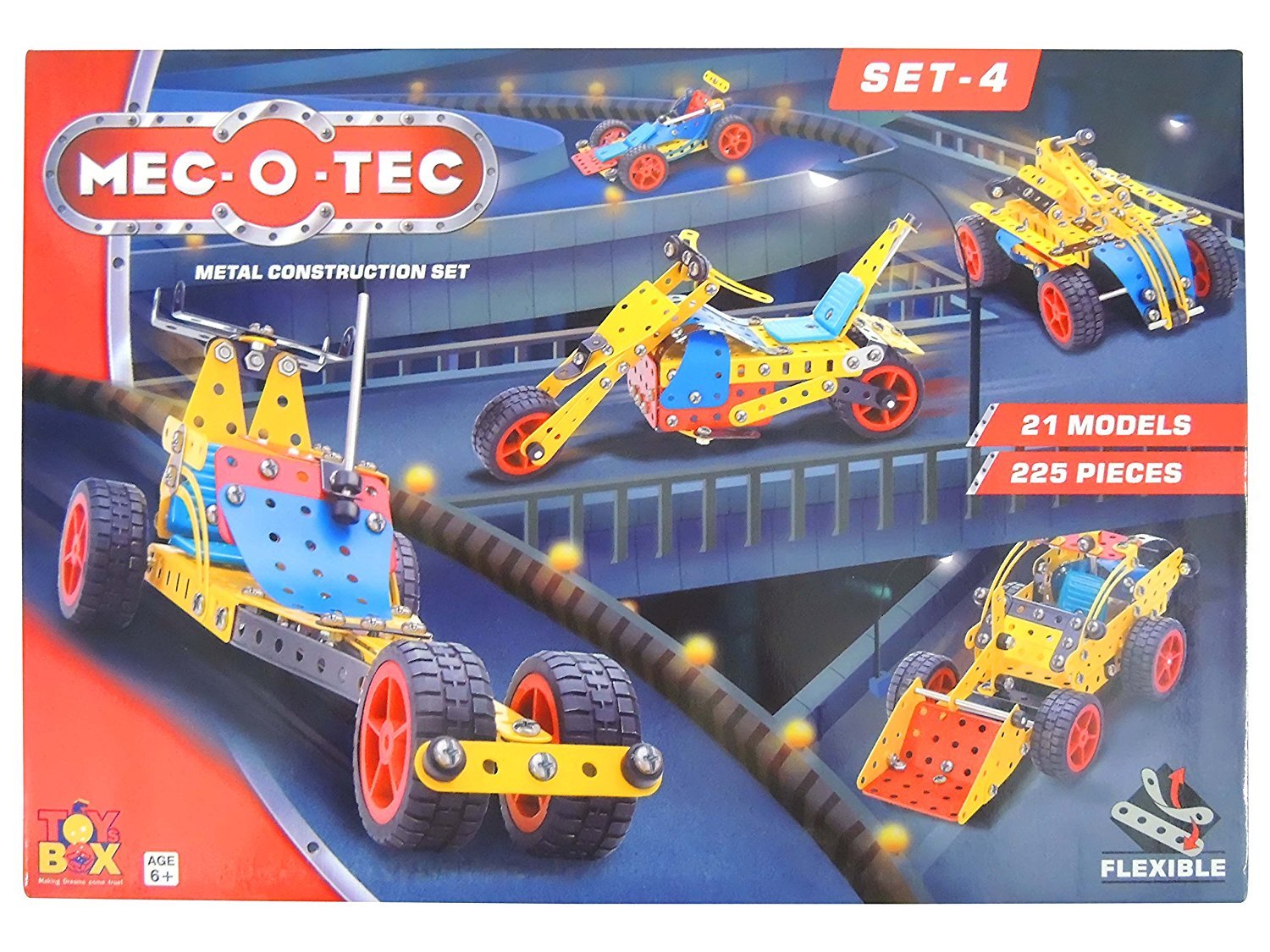 Buy Toysbox Mec-O-Tec Set 4 Online at Low Prices in India - Amazon.in