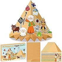 Foil Fun 24-Pack Baby Moses Passover Craft Kit - Bible Story Felt ...