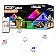 Enbrighten Vibe Eternity Permanent Outdoor Lights, 100ft, 72 RGBWIC ...