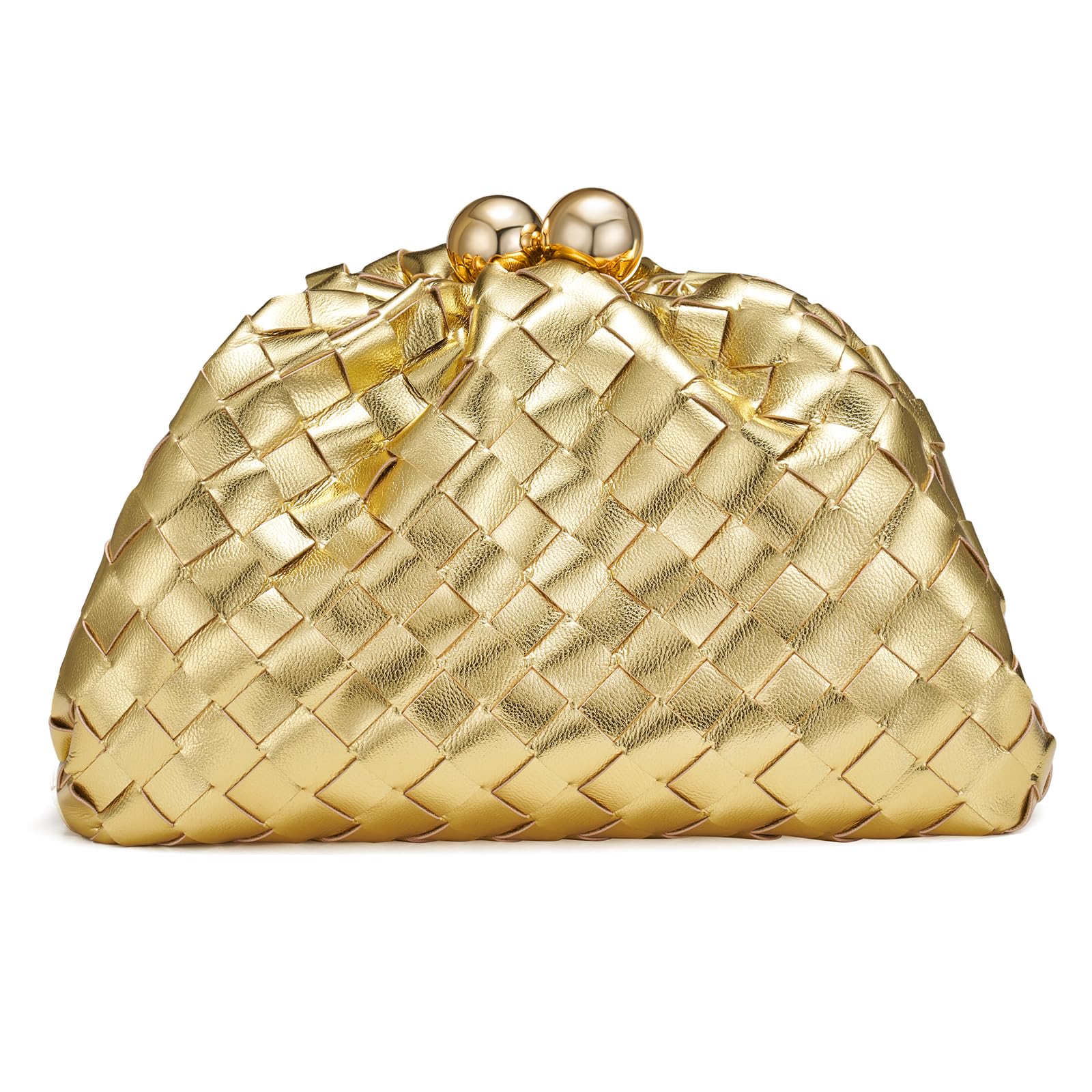 CHUNLI Dressy Woven Clutch Purses for Women Evening Wedding Formal ...