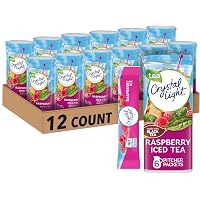 Amazon.com : Crystal Light Raspberry Iced Tea Drink Mix, 12-Quart 1.6 ...