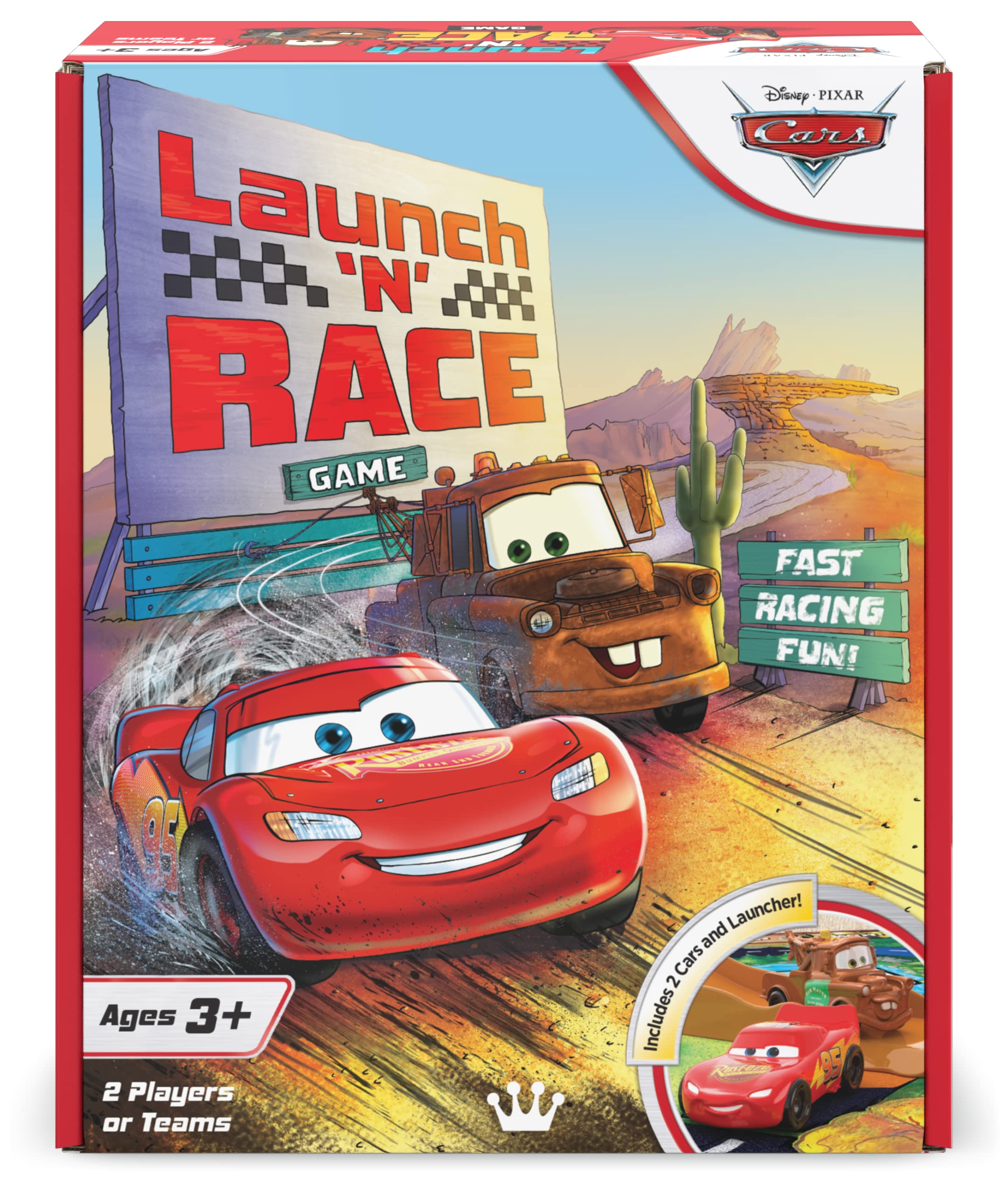 Mua Disney/Pixar Cars Launch ‘N’ Race Game for 2 or More Players Ages 3 ...