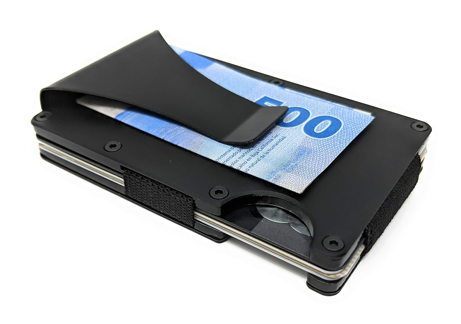 1dog Tarjetero Cartera Money Clip Porta Tarjetas Bloqueo RFID ...