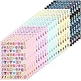 Amazon.com: 1320Pcs Colorful Letter Stickers 15 Sheets Colorful Self ...