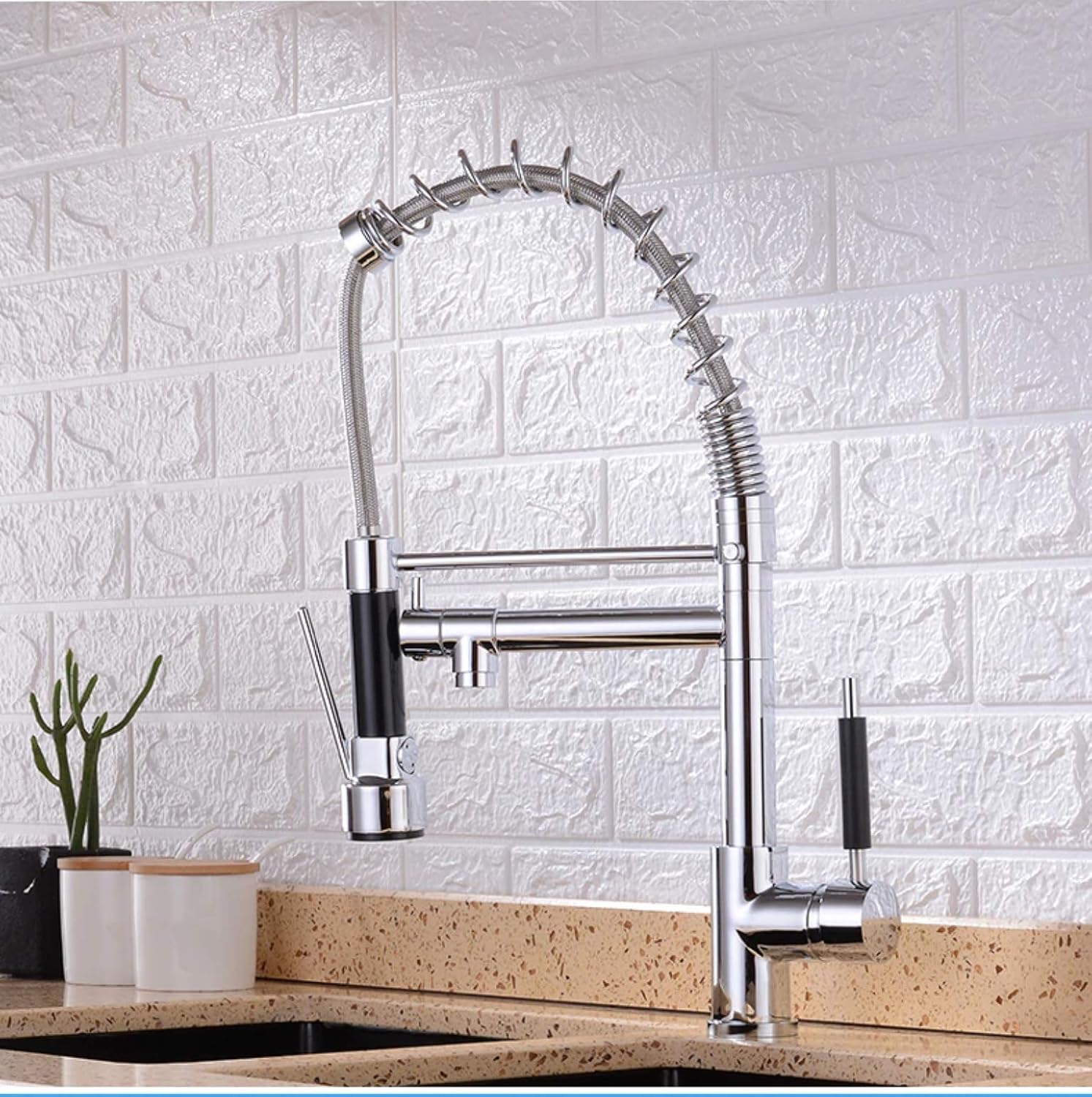 Torneira Cozinha Gourmet Monocomando 50 Cm Spray Extensor 360° - Água ...