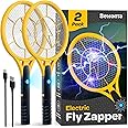 Amazon.com: Electric 4000 Volt Fly Swatter [Set of 2] Handheld Bug ...