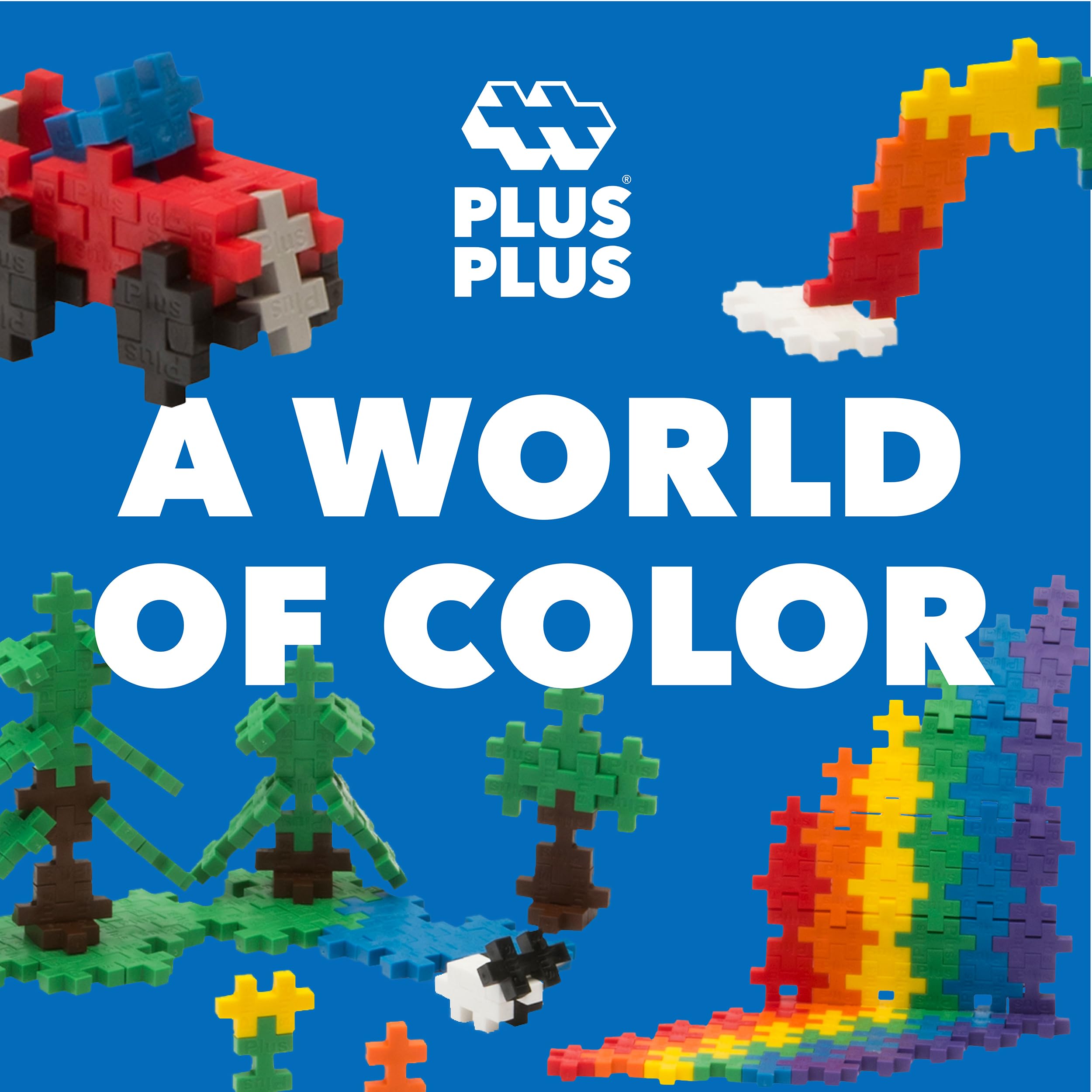 Mua PLUS PLUS Plus-Plus - Open Play Set - 3,600 Piece in Storage Tub - Basic Color Mix ...