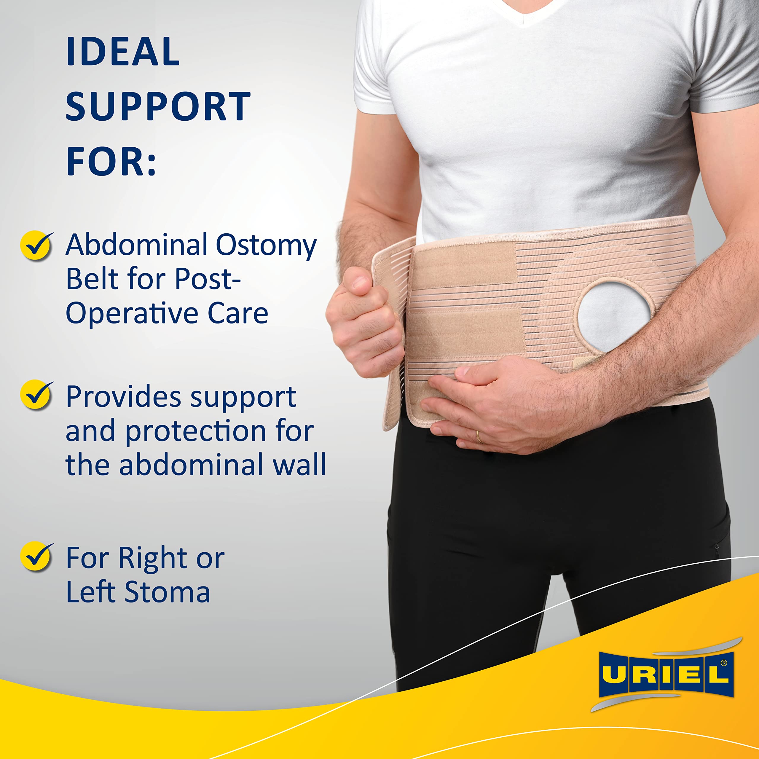 Mua Abdominal Colostomy Ostomy Hernia Supplies Stealth Support Belt Bag ...