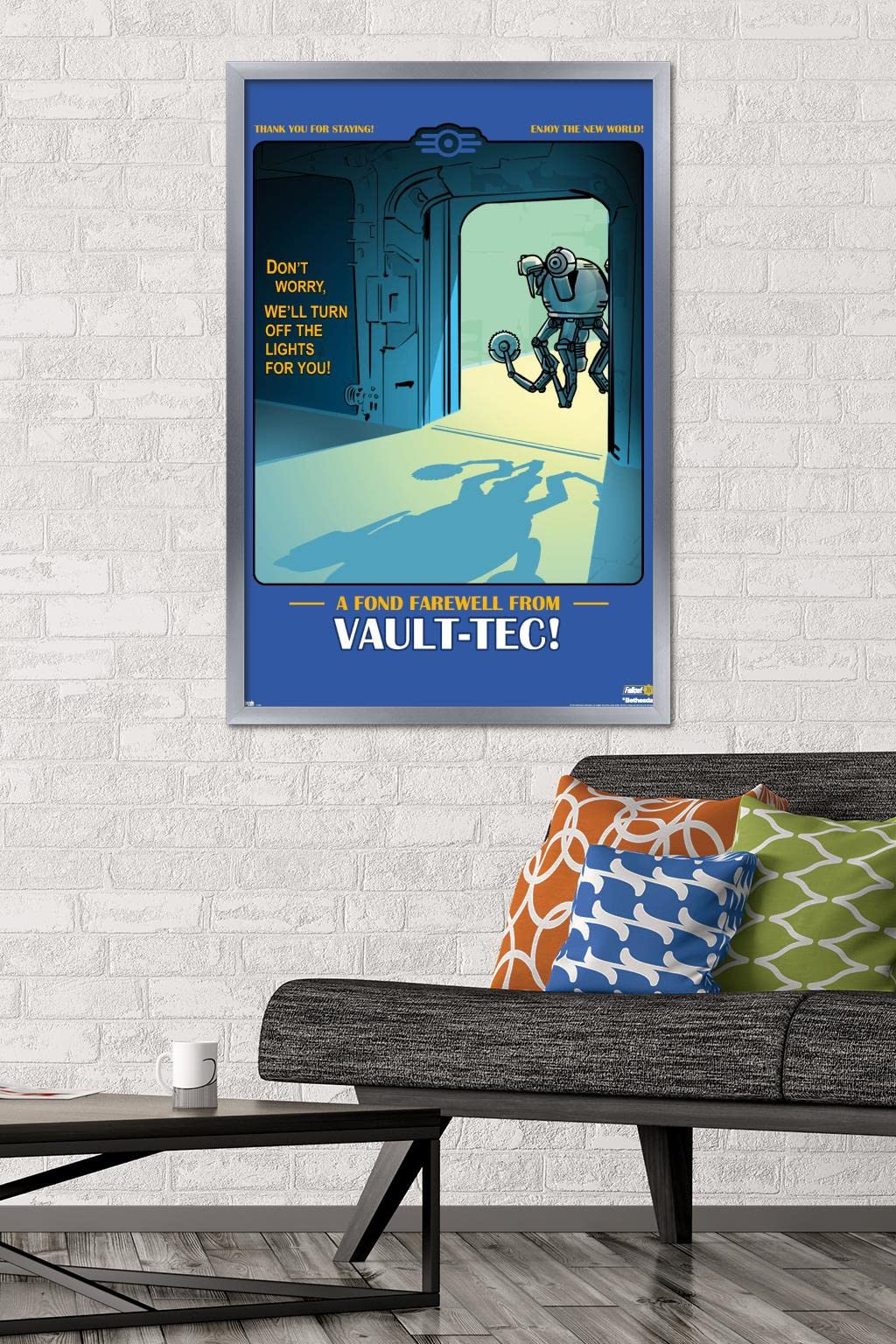 Trends International Fallout: 76 - Fond Farewell Wall Poster, 22.37" X ...