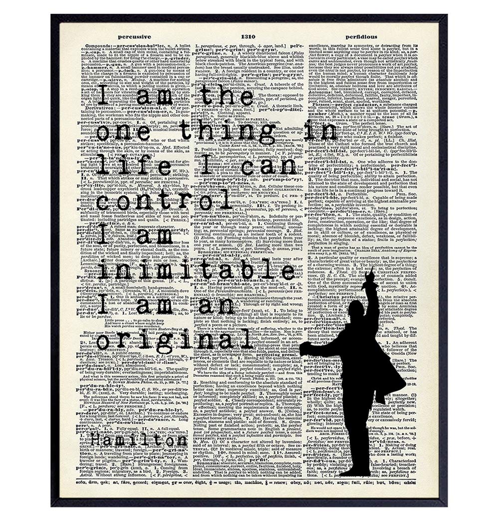 Mua Hamilton Musical Motivational Merchandise - Hamilton Gifts - 8x10 ...