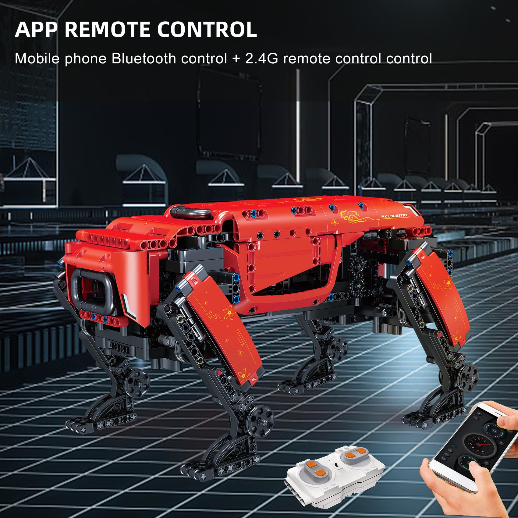 Mua Mould King Robot Dog MK Dynamics Building Kits, MOC Building Blocks ...