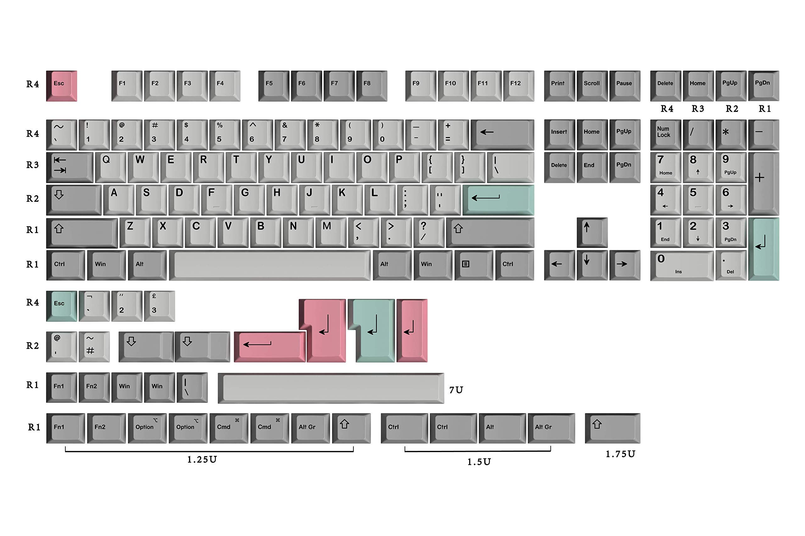 Mua HK Gaming Galaxy 75 Modular Mechanical Keyboard - 75% Layout ...