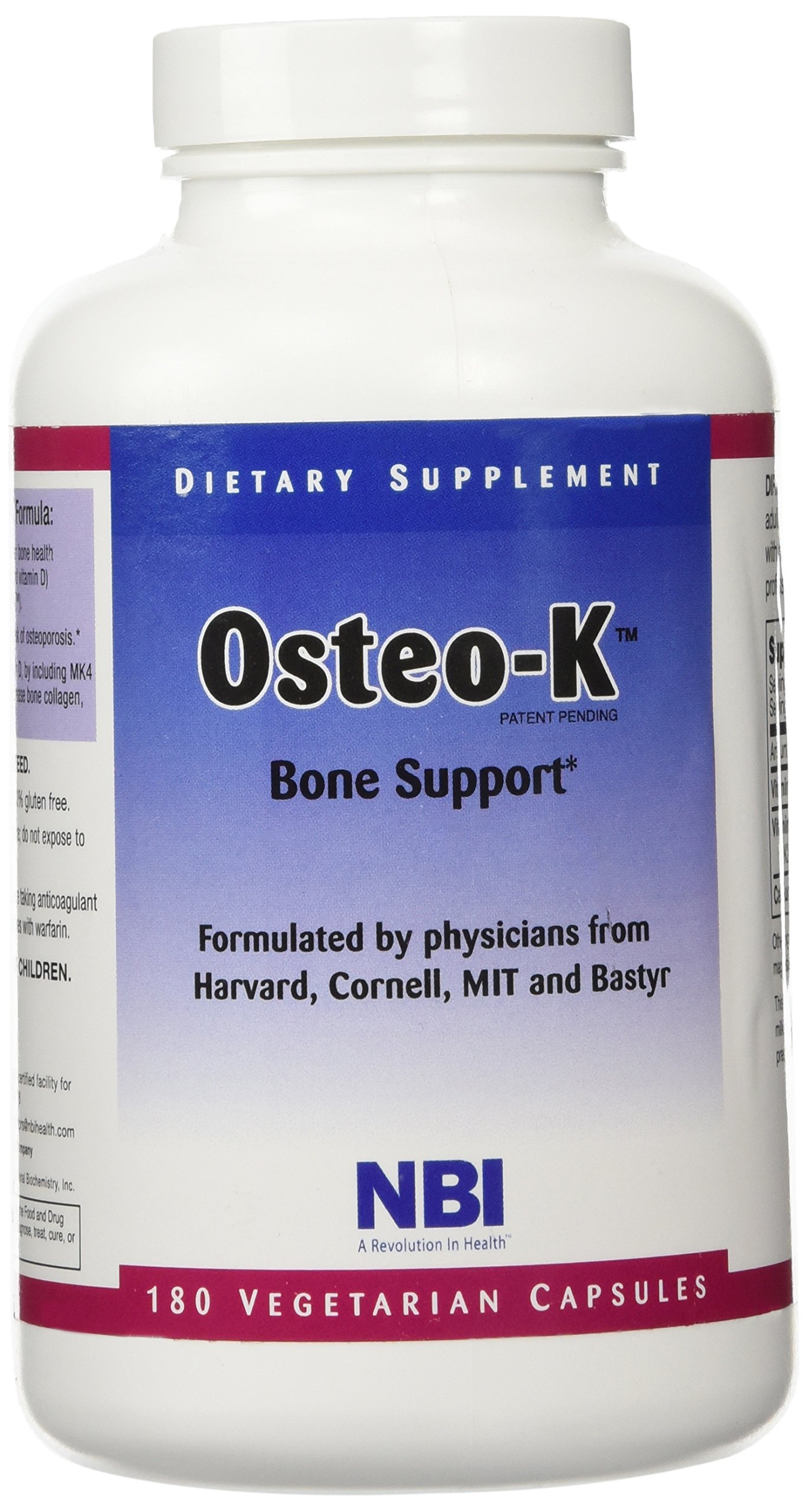 Amazon.com: Nutritional Biochemistry, Osteo-K - 180 Capsules: Health ...