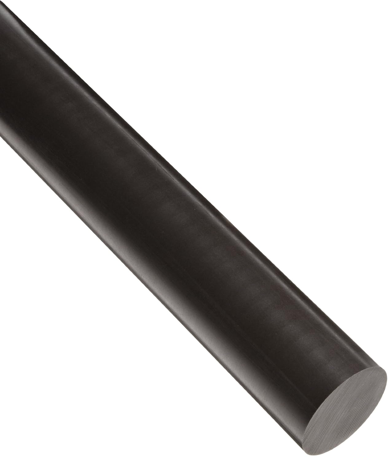 1-1/4 Diameter ASTM D6100 1 Length Acetal Copolymer Round Rod Opaque ...