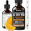 Liquid Vitamin D3 K2 Magnesium Liposomal Drops with 10000 IU ...