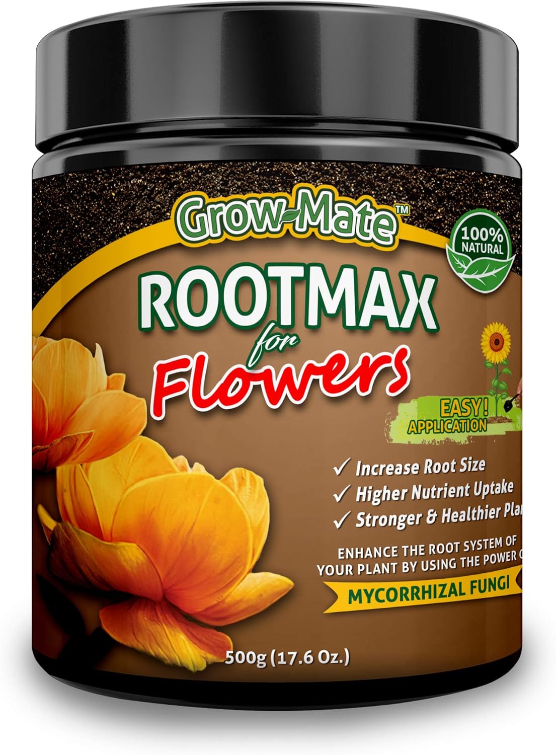 Grow Mate RootMax Flower Mycorrhizal Fungi Enhance Root System of All ...