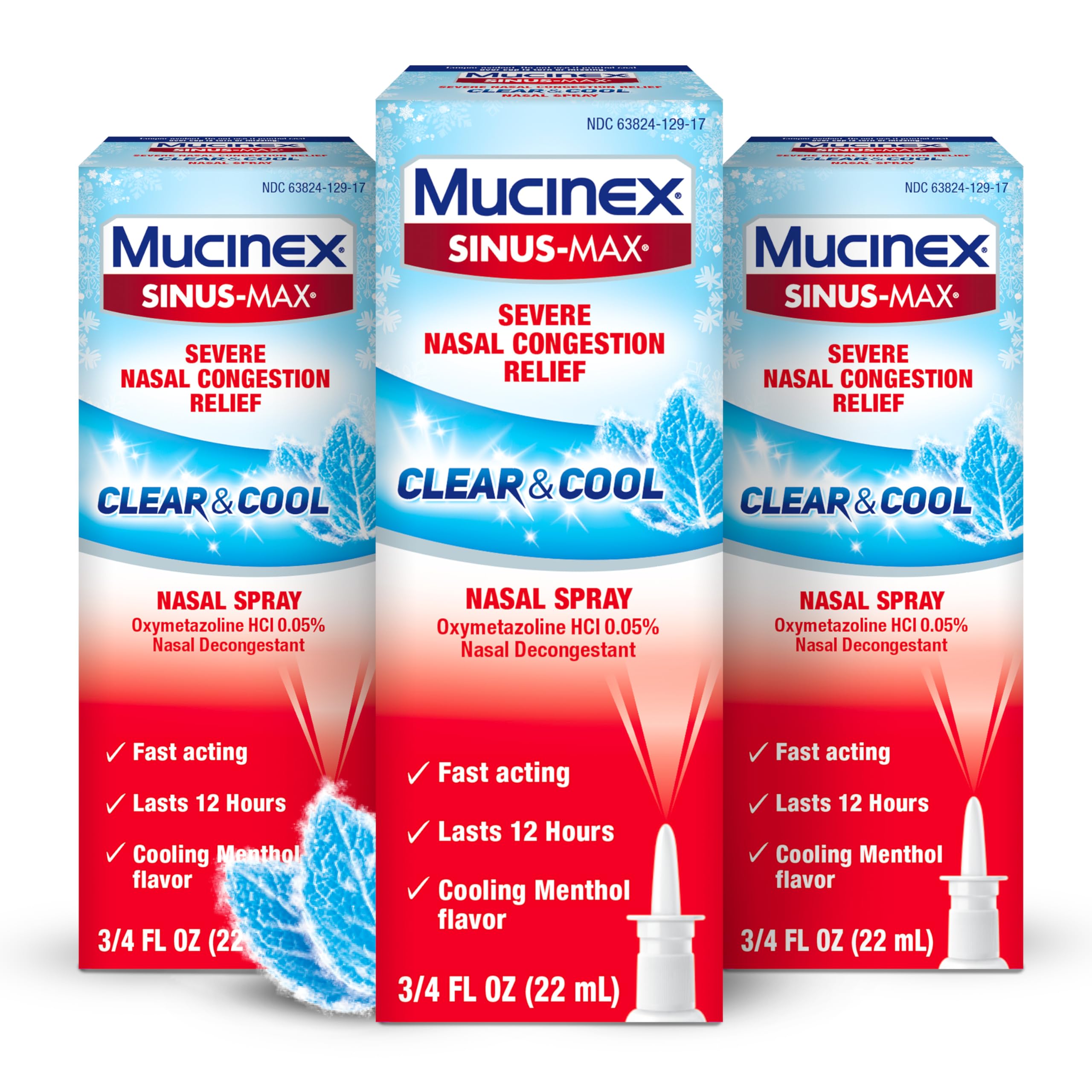 Mua Mucinex Sinus-Max Nasal Spray Decongestant, 12 Hour Over-The ...