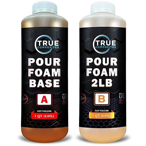 Liquid Urethane Pour Foam Base-2 Part Closed Cell Rigid Pour Foam-2 lb ...
