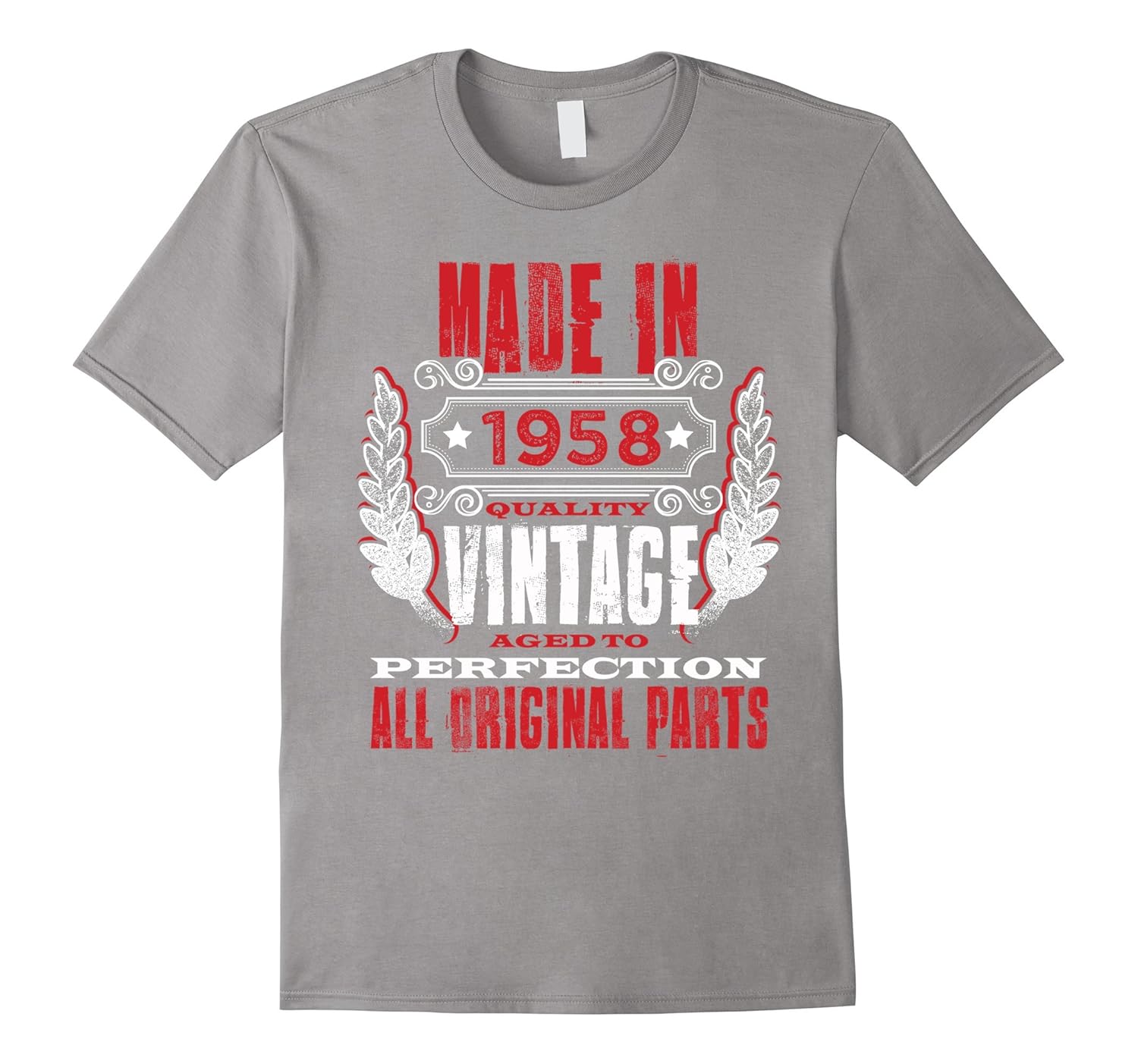 Made In 1958 Vintage 58th Birthday 58 Years Old Gift T-Shirt-CL – Colamaga
