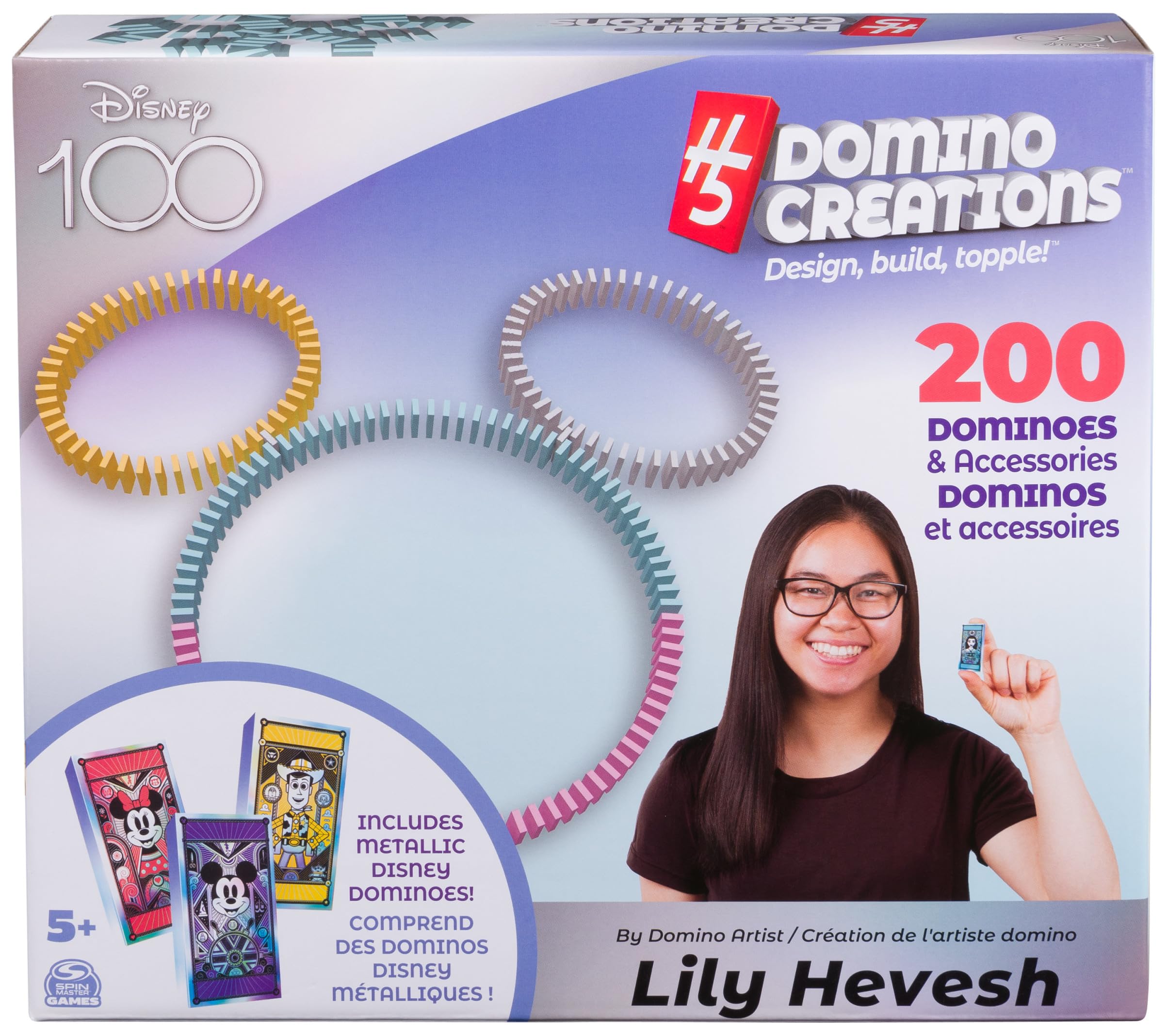 Mua Disney 100th Anniversary H5 Domino Creations 200 Dominoes ...