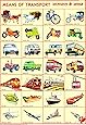 Amazon.in: Buy Means Of Transport Chart (50 x 70 cm) Book Online at Low ...